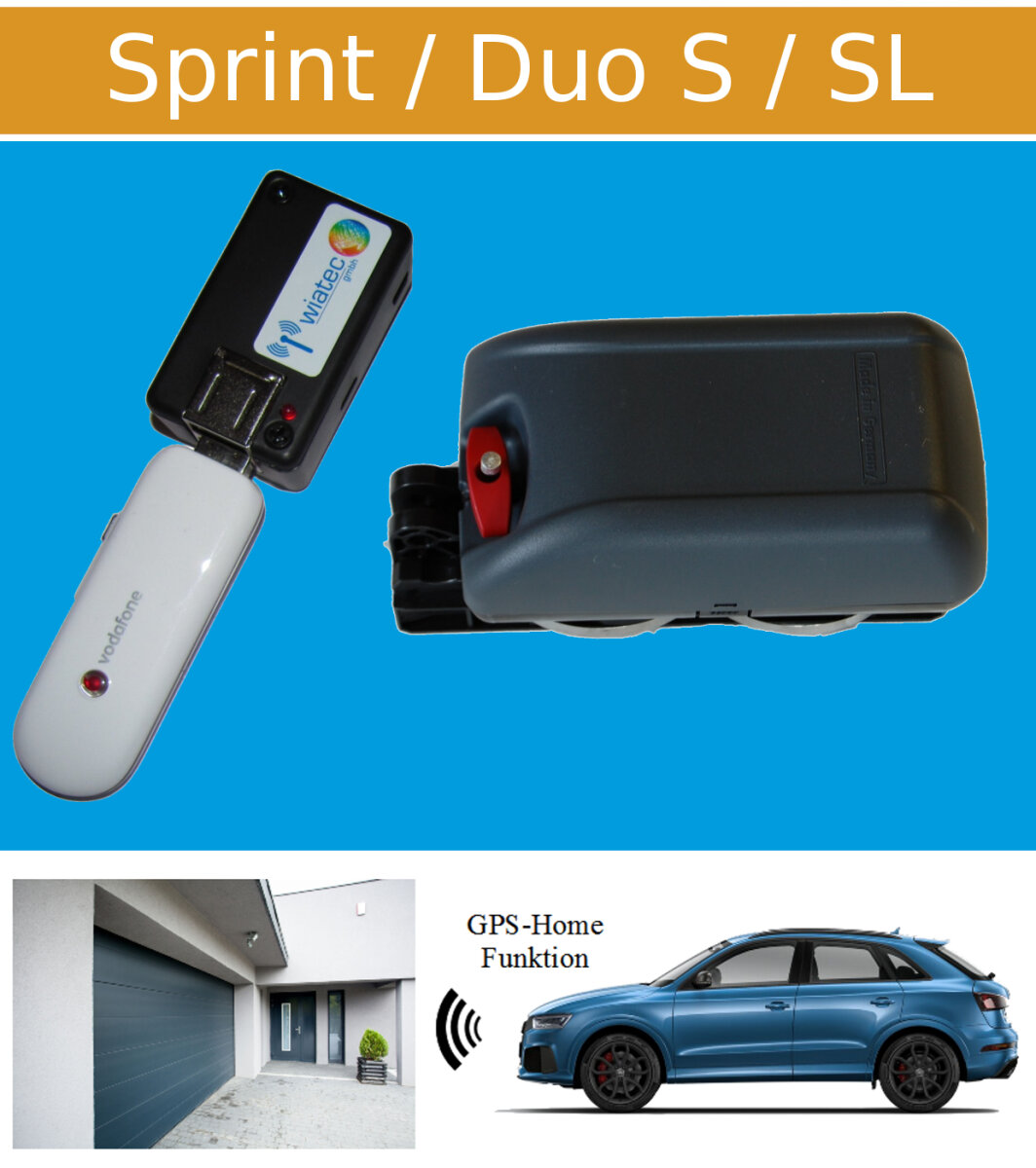 Handy Fernbedienung (GSM/UMTS) für Garagentor, Sprint Duo S / SL, 150 ...